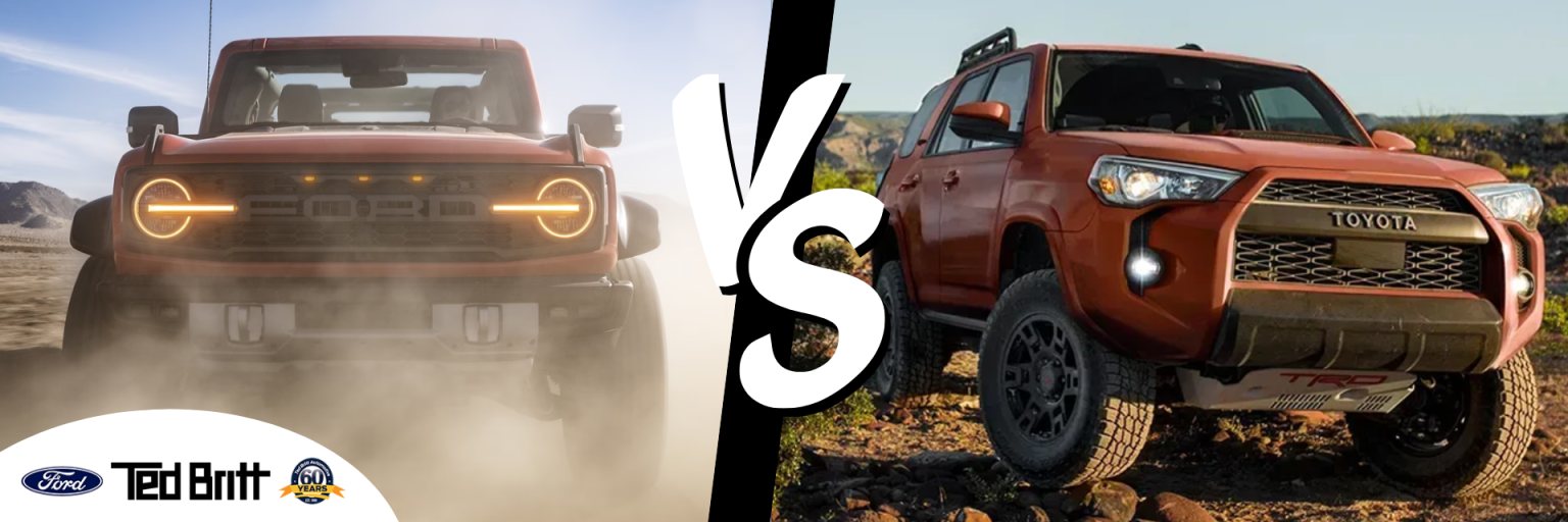 2024 Ford Bronco vs. 2024 Toyota 4Runner: Which SUV Rules the Off-Road ...